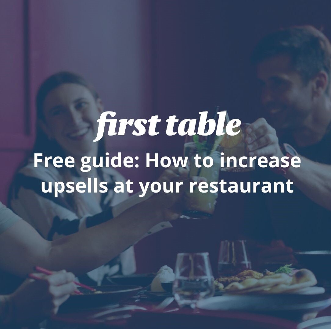 Elevate Restaurant Profits | Free Upsell Guide by First Table